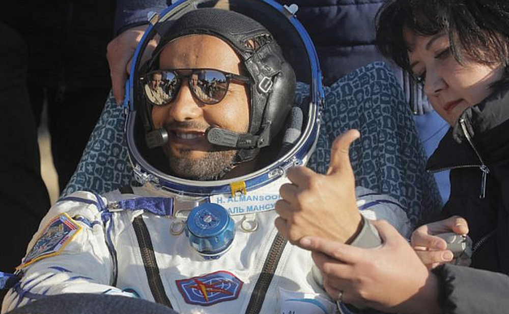 First Emirati Astronaut Reveals He Took Israeli Flag To Space - I24NEWS