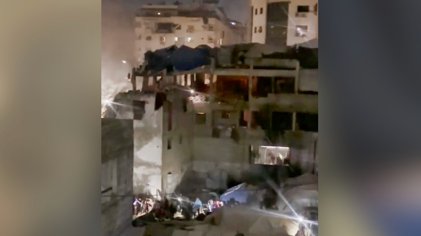 IDF Conducts Airstrike In Northern Gaza, Targeting Hamas Terrorists ...