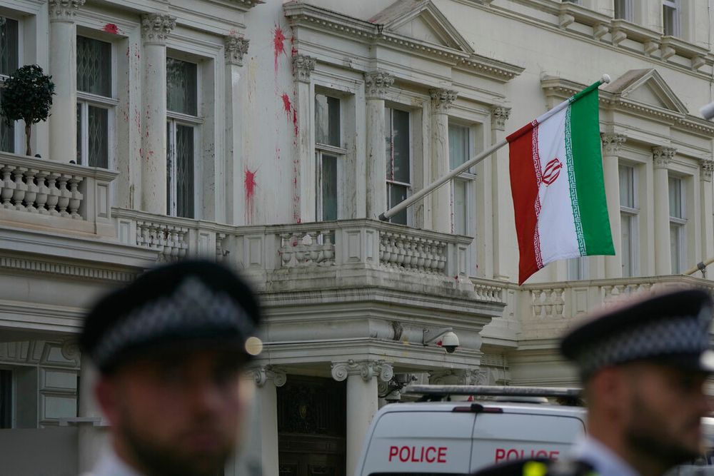 UK Denies Official's Tehran Visit Linked To Protests - i24NEWS