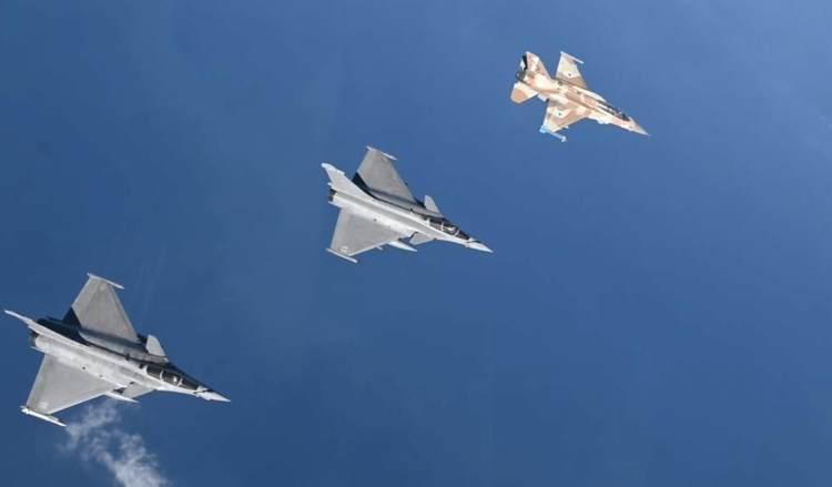 Israeli Fighter Pilot On Joint Israel, France Air Force Exercise - i24NEWS