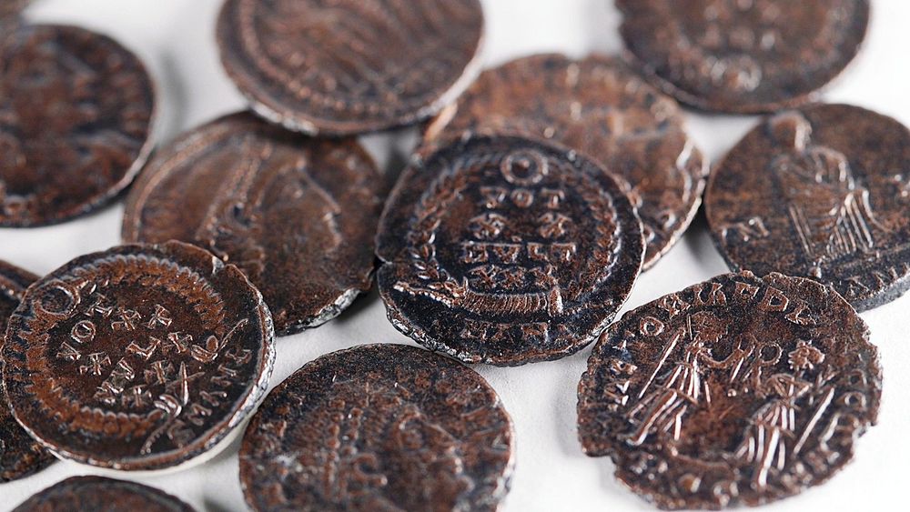 Rare Coins From Jewish Rebellion Under Roman Rule Excavated In Galilee ...