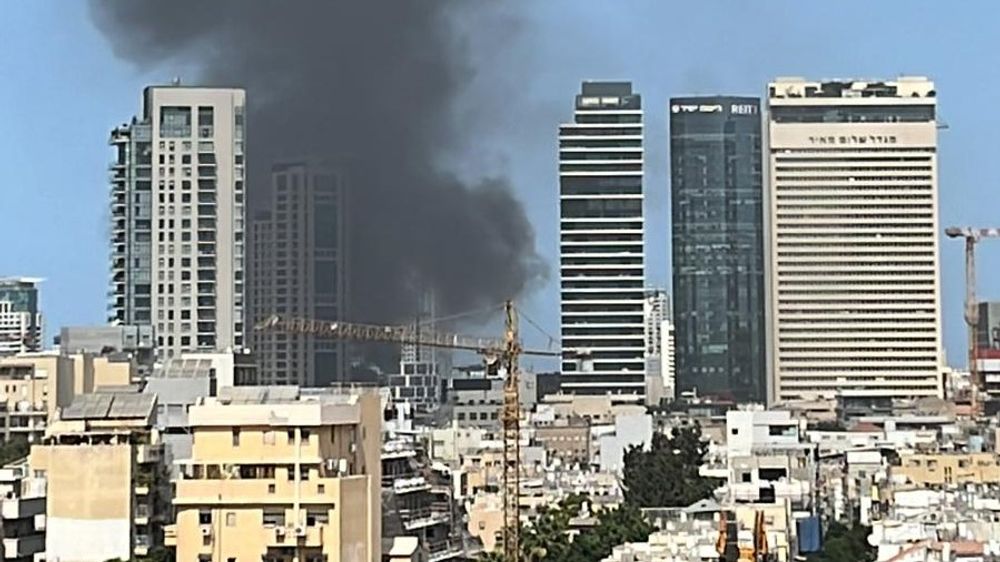 Fire At Popular Market Leaves Plume Of Black Smoke In Tel Aviv Skyline ...