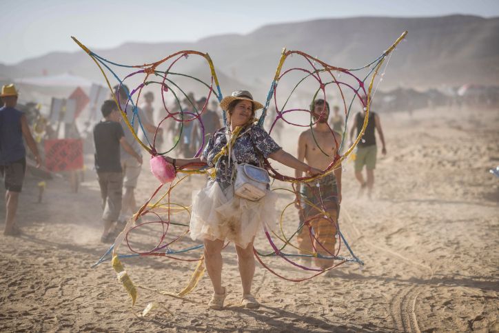 Israël : Midburn, Un Festival Exceptionnel En Plein Désert Du Néguev Du ...
