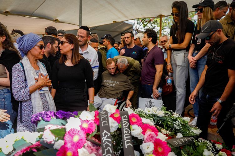 Colonel Asaf Hamami Receives Hero's Farewell At Funeral Attended By ...