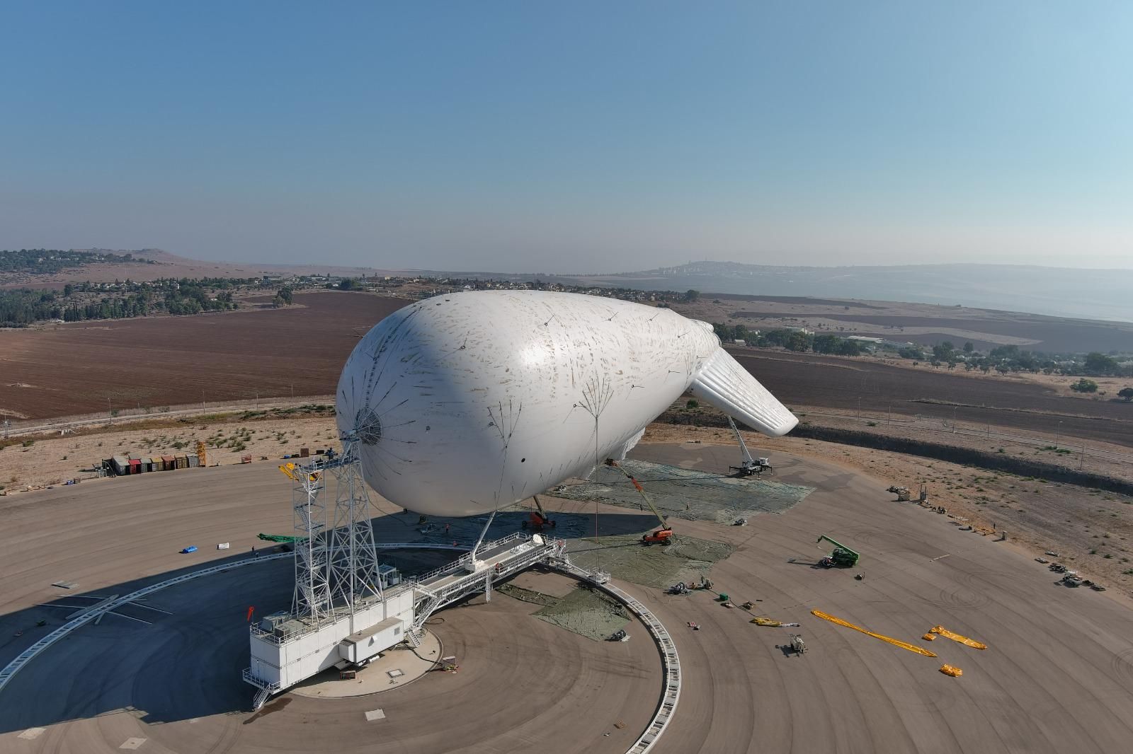 Israel Deploying Massive Blimp In North To Detect Threats - i24NEWS