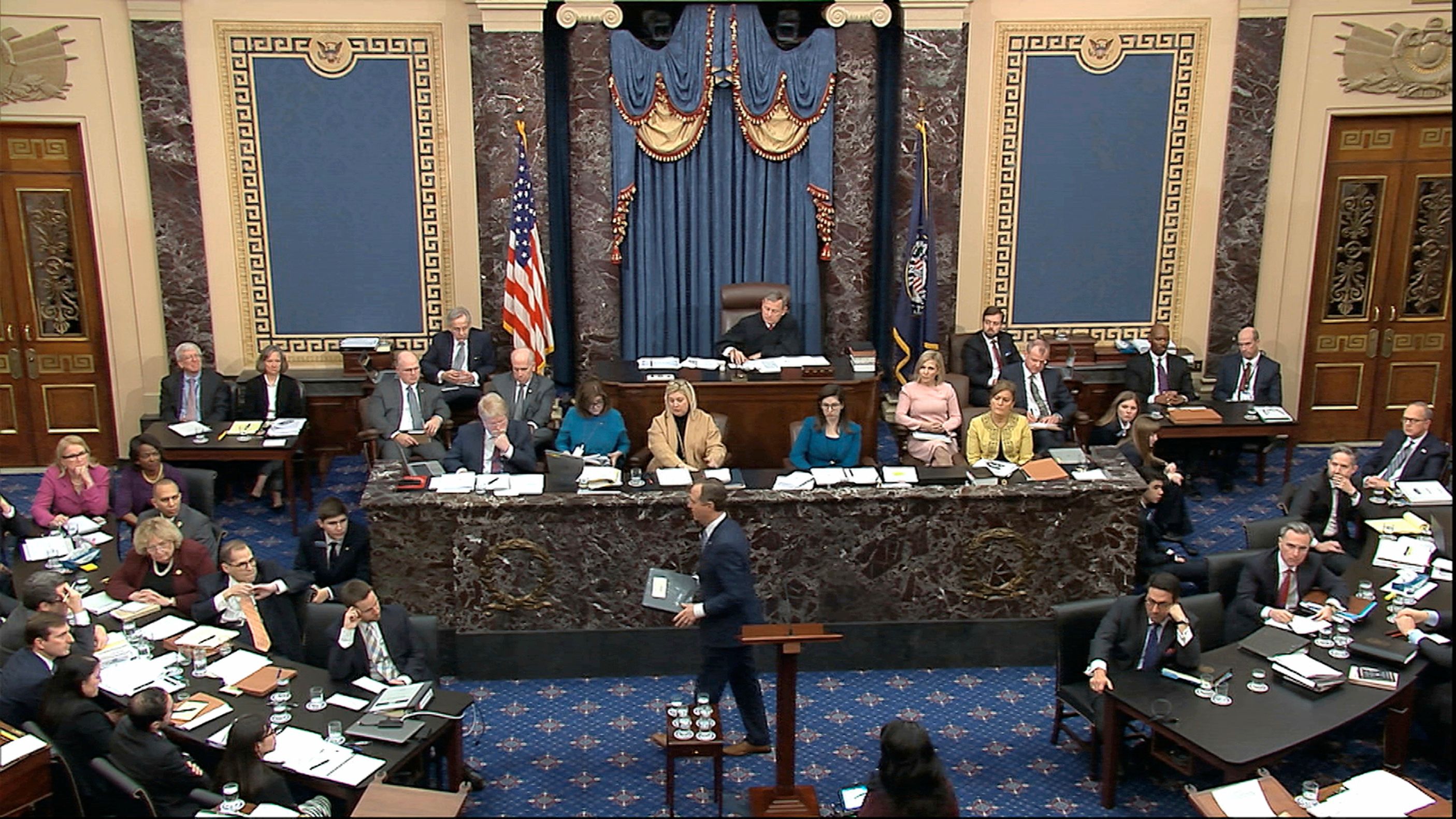 Key GOP Senator Pledges A 'no' Vote On Witness Motion, All But Sealing ...