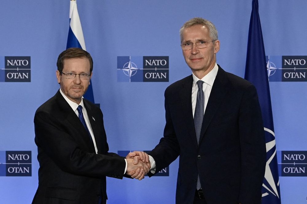 Israel's Herzog Tells NATO 'Iranian Threat Challenges The World Order ...