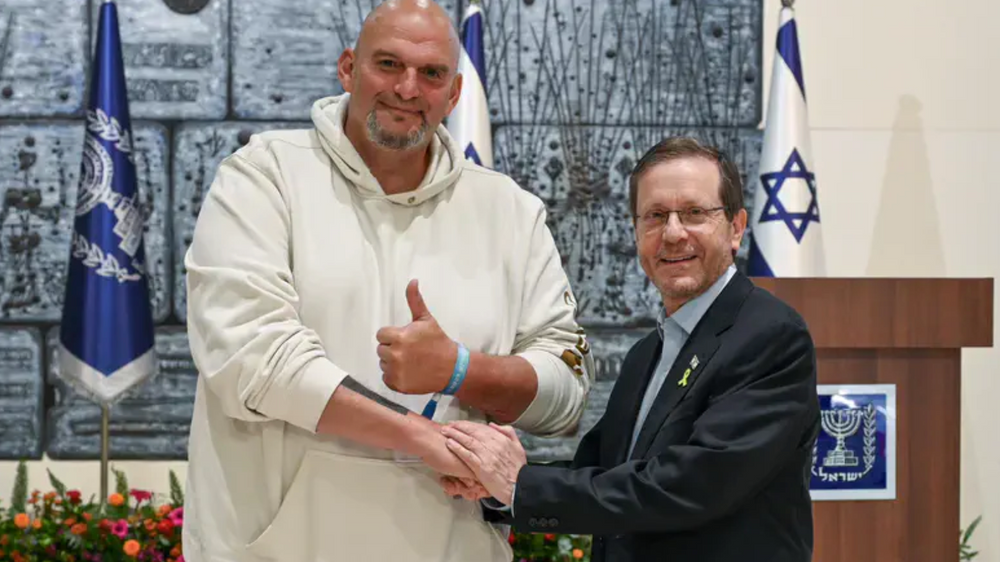 Herzog Welcomes U.S. Senator Fetterman On First Visit To Israel - i24NEWS