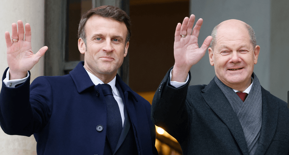 Macron Et Scholz Affichent L'unité Retrouvée De La "locomotive" Franco ...