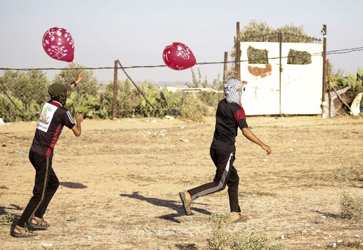 Incendiary Balloons From Gaza Spark More Fires In Southern Israel - i24NEWS