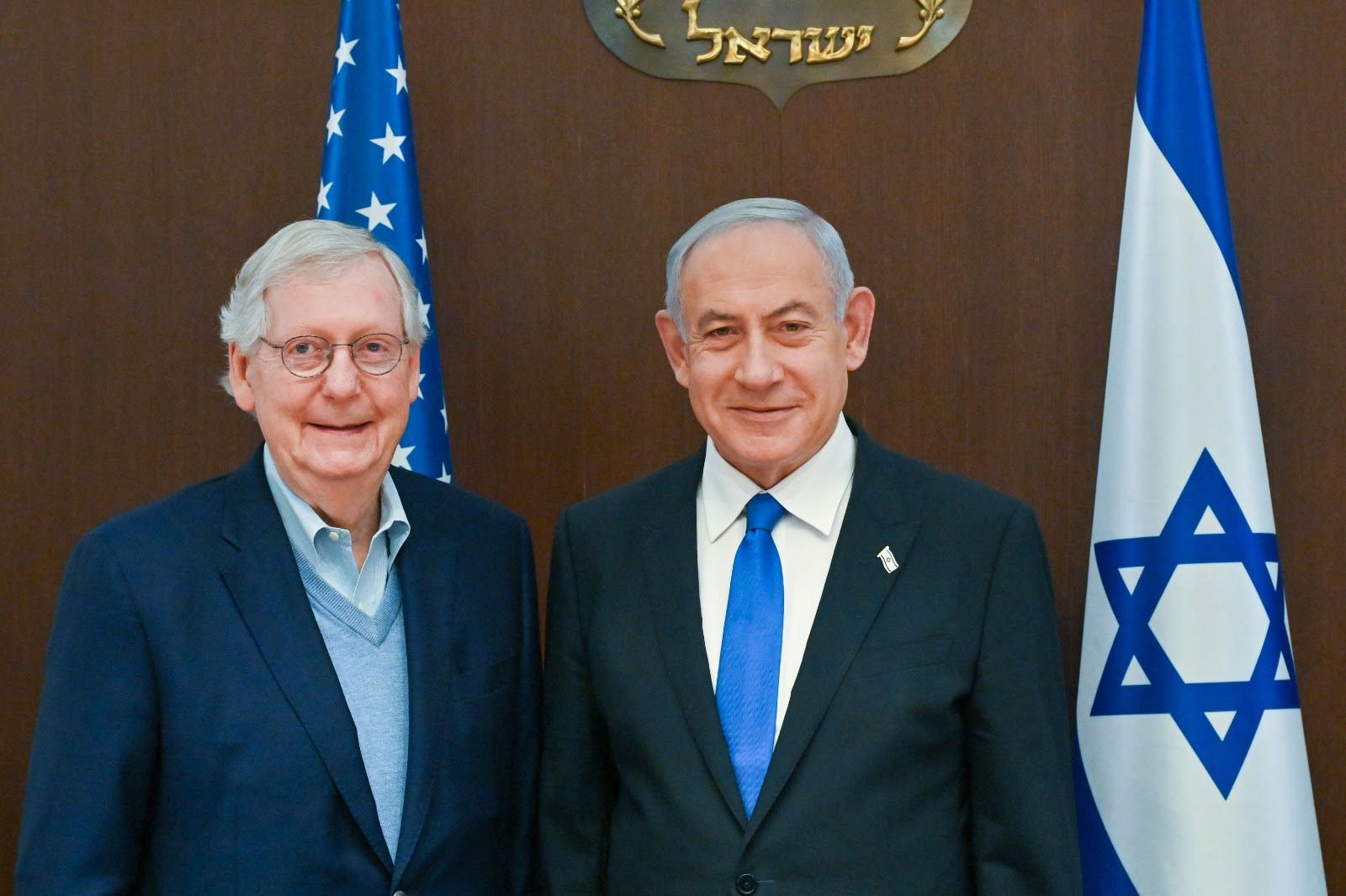 'True Friend Of Israel': Netanyahu Hails Visiting McConnell - i24NEWS