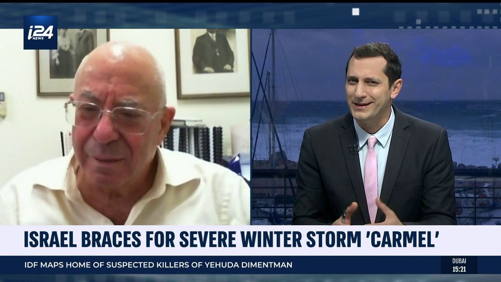 Severe Winter Storm ‘Carmel’ Strikes Israel - i24NEWS