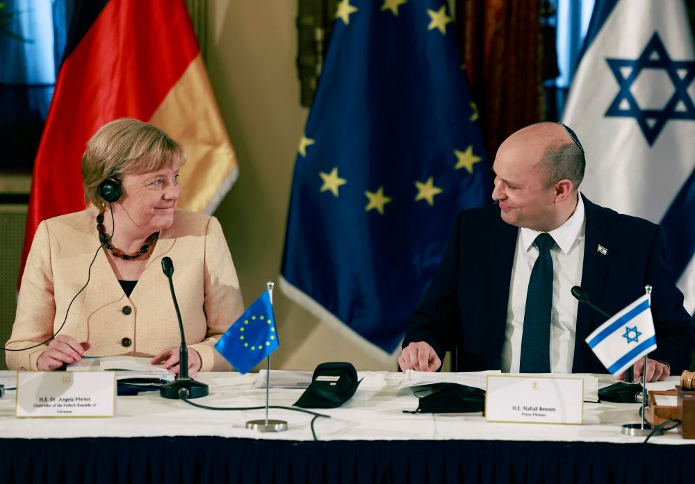 LIVEBLOG: Merkel's Farewell Tour Of Israel Begins With Bennett Meeting ...