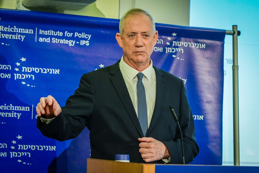 Benny Gantz Se Rend À Washington Pour Des Pourparlers Sécuritaires Sur ...