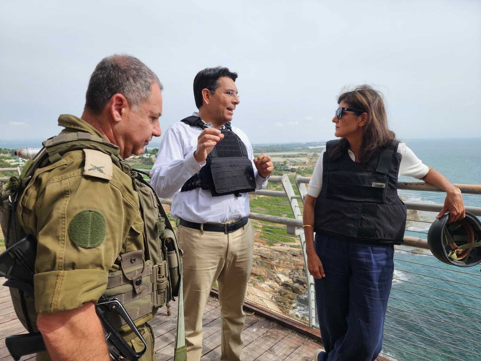 Nikki Haley At North Border: "Israel Is Fighting Enemies Of The USA ...