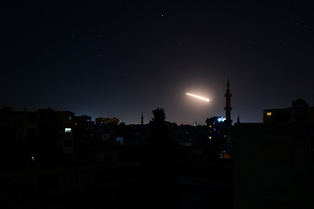 Syrian Air Defense Engages Israeli Targets Above Damascus: Reports ...