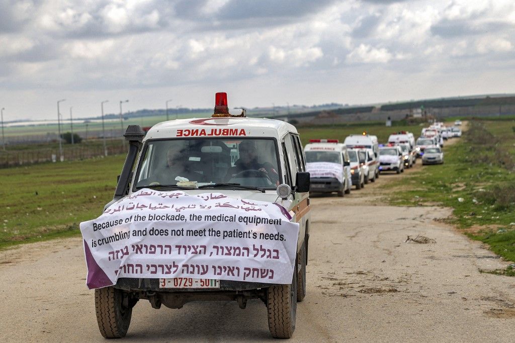 Gaza Medics Protest Israeli Controls On Medical Imports - i24NEWS