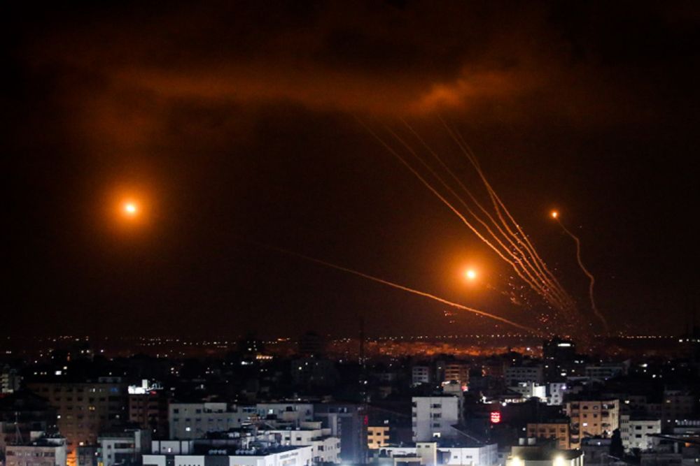 160 Rockets Fired From Gaza Overnight, Says Israeli Army - i24NEWS
