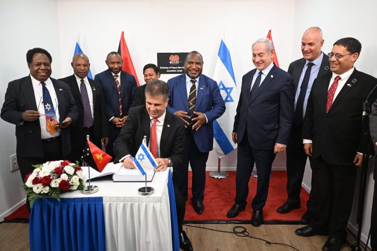 Papua New Guinea Inaugurates The Fifth Foreign Embassy In Jerusalem ...