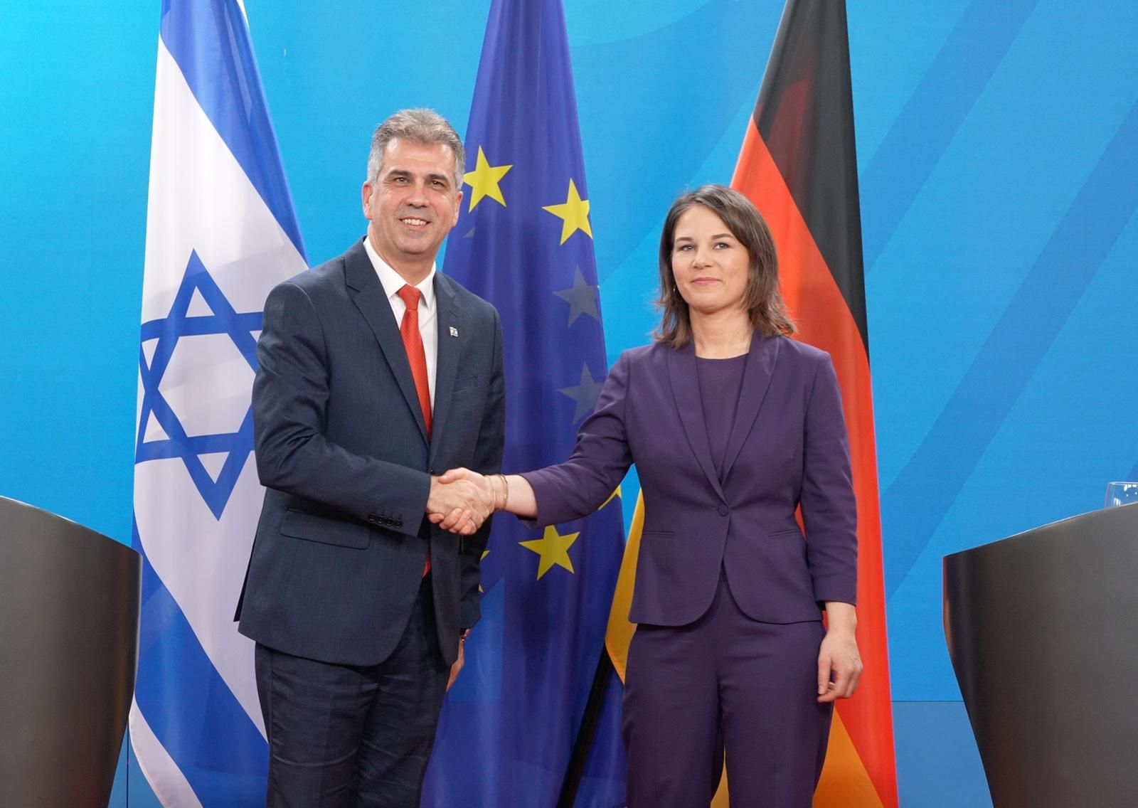 Israel's Foreign Minister Cohen In Germany, To Meet With Counterpart ...