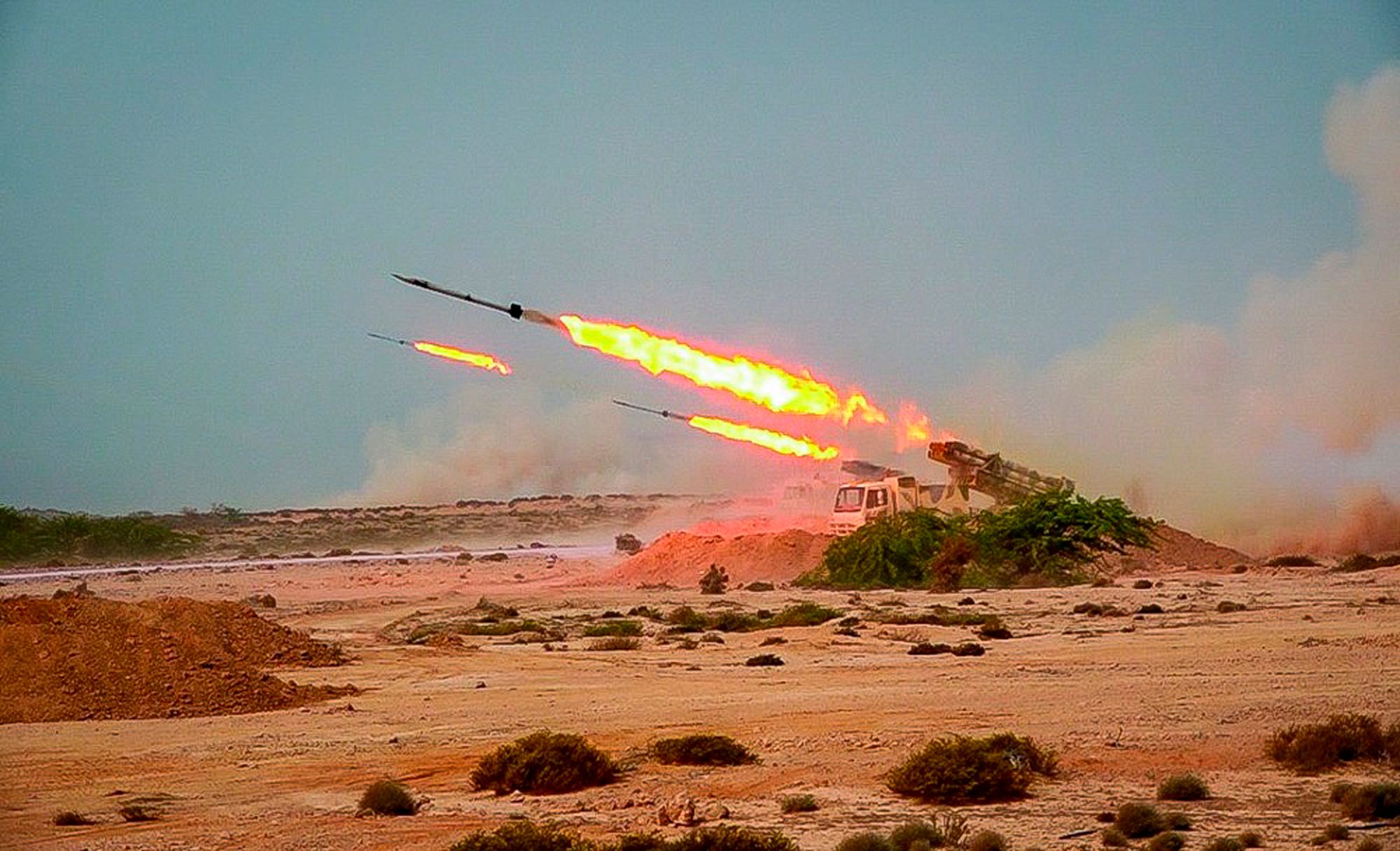 Iran Irgc Launch Ballistic Missiles From Underground Platforms I24news