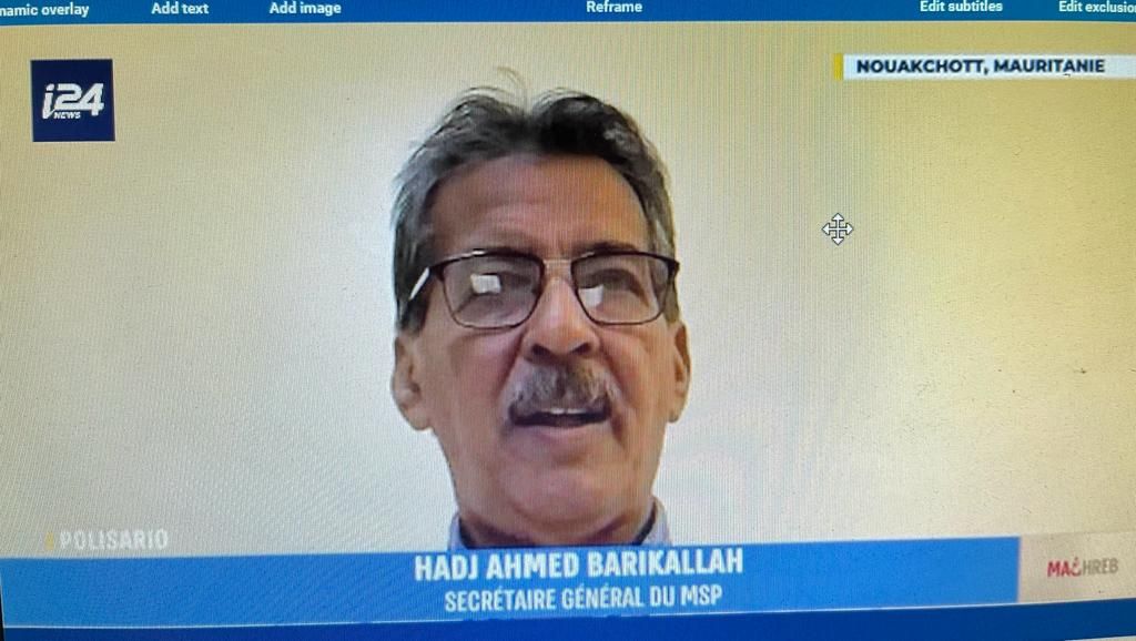 Quand Hadj Ahmed Barikallah, Ancien Haut-cadre Du Polisario, Plaide ...
