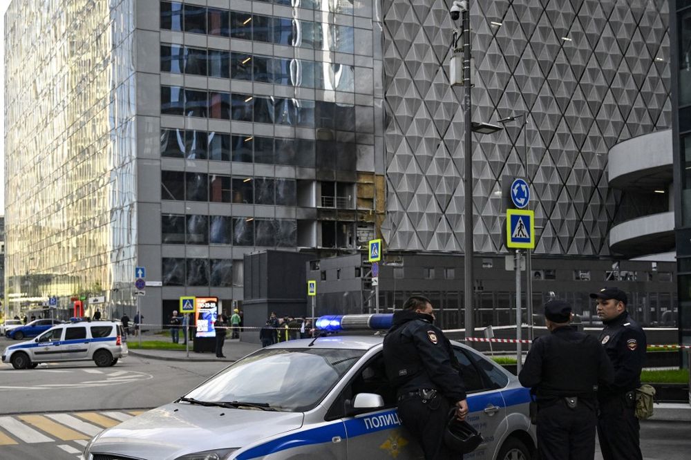Ukrainian Drones Target Moscow, Damage Office Buildings - i24NEWS