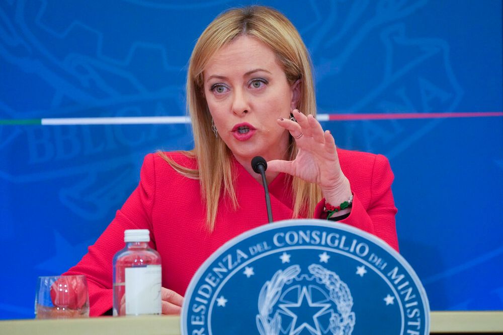 Selon Meloni, Il Y A Un Lien Entre Invasion De L'Ukraine Et 7 Octobre ...
