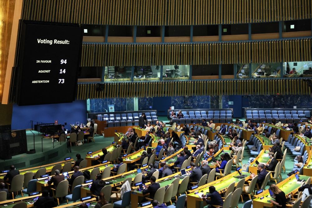 Israel Abstains From Russia-Ukraine UN Vote - i24NEWS
