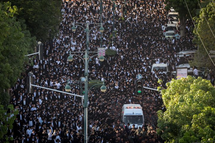 100,000 Attend Funeral Of Rabbi Edelstein, A ‘spiritual Leader Of ...