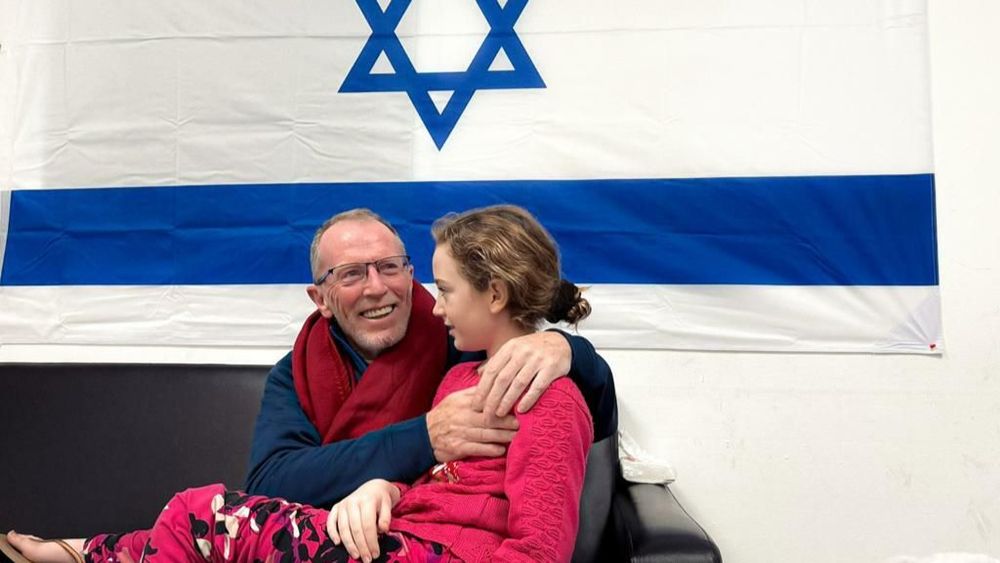 Emily Hand Wipes Her Father's Tears As He Hears 2 Other Hostages Could ...