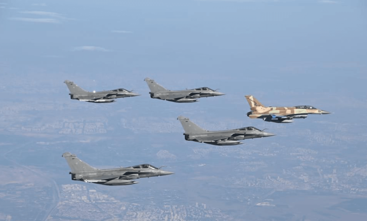 Israeli Fighter Pilot On Joint Israel, France Air Force Exercise - i24NEWS