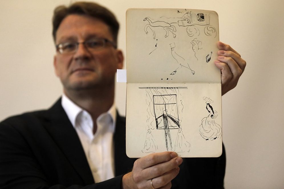 National Library Displays Rare Franz Kafka Papers Brought To Israel ...