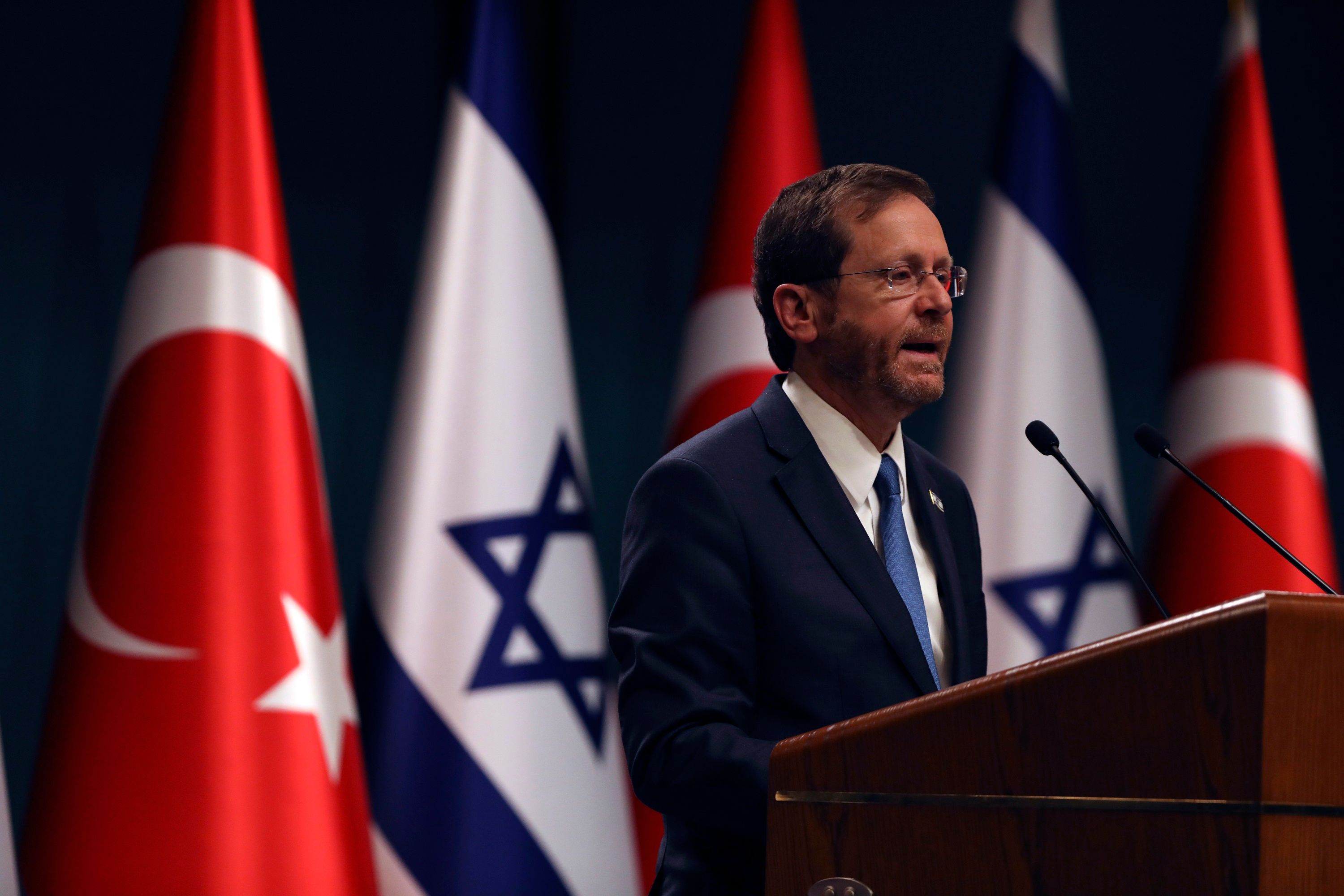Israel's President Herzog Speaks With Abbas, Other Leaders - i24NEWS