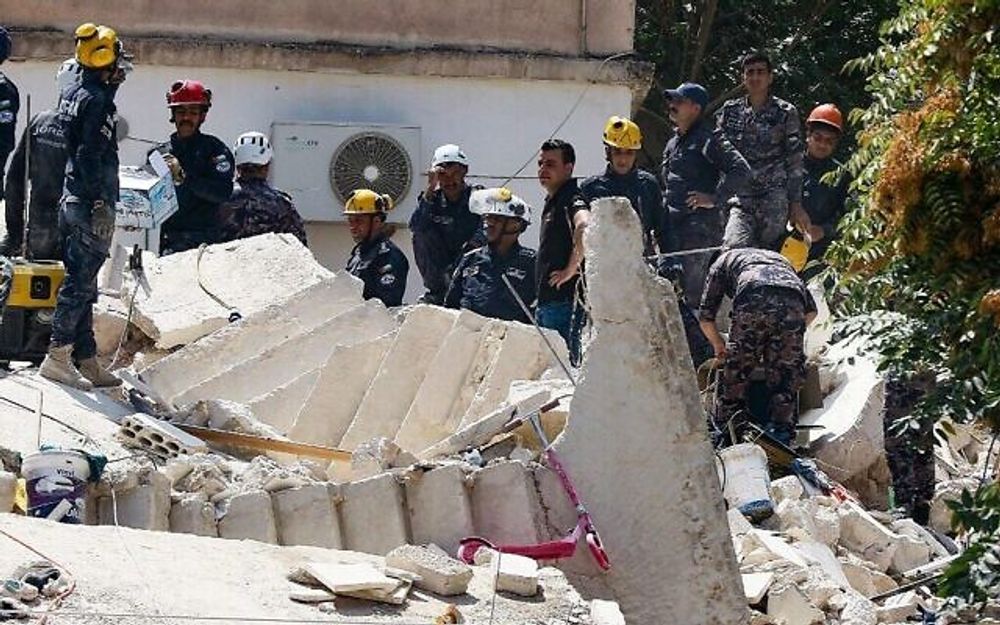 Jordan: 14 Dead In Building Collapse - i24NEWS