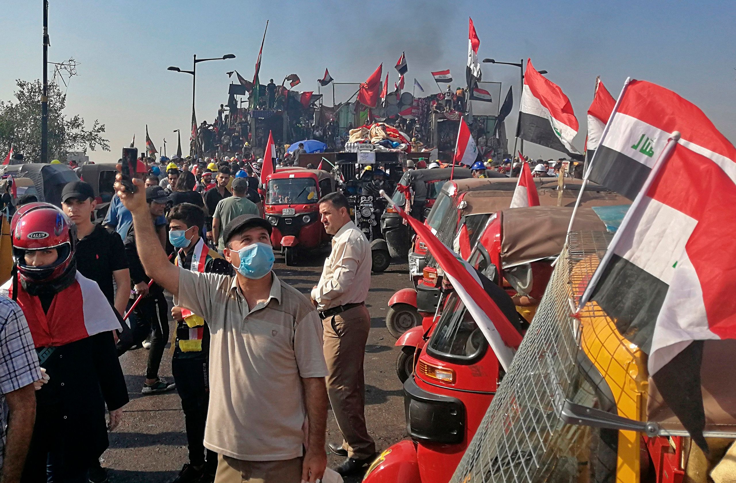 Key Port Paralyzed As Iraqi Protests Continue - I24NEWS