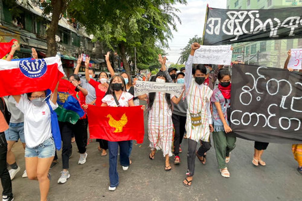 Myanmar: Celebrities Jailed Over Coup Protests - i24NEWS