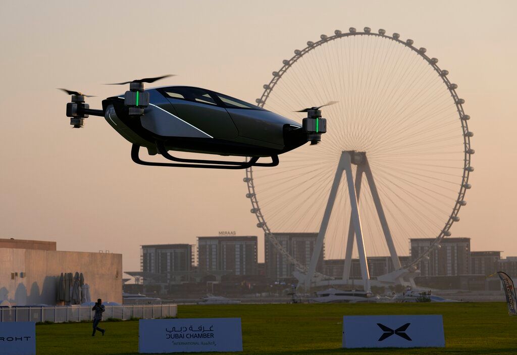 Futuristic ‘flying Car’ Makes Debut Flight In UAE - i24NEWS