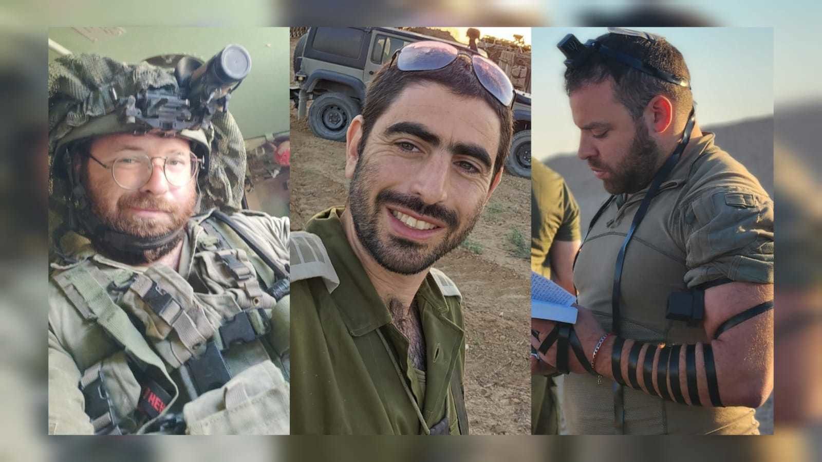 Tsahal Annonce La Mort À Gaza De Trois Soldats Réservistes Israéliens ...