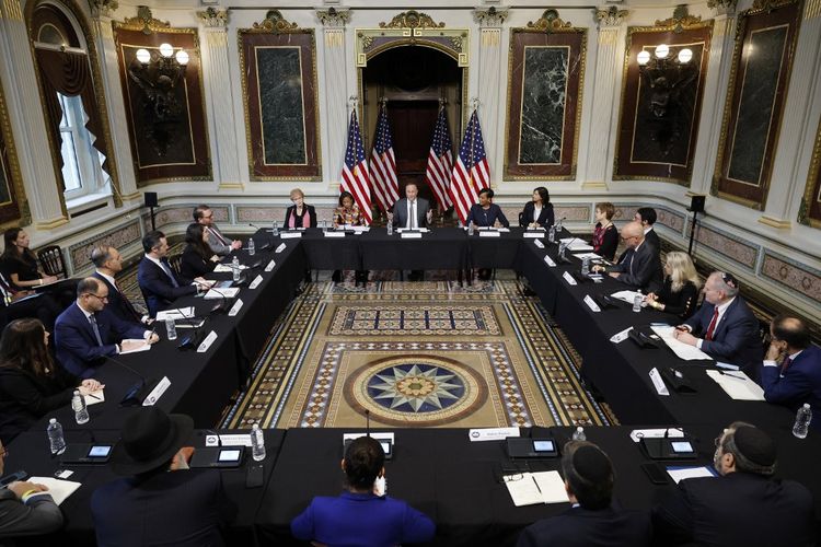 White House Roundtable Addresses Rising Antisemitism - i24NEWS