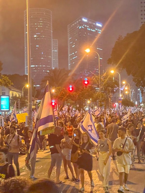 Ahead Of Crucial Vote, Anti-reform Protests Enter 27th Week - i24NEWS