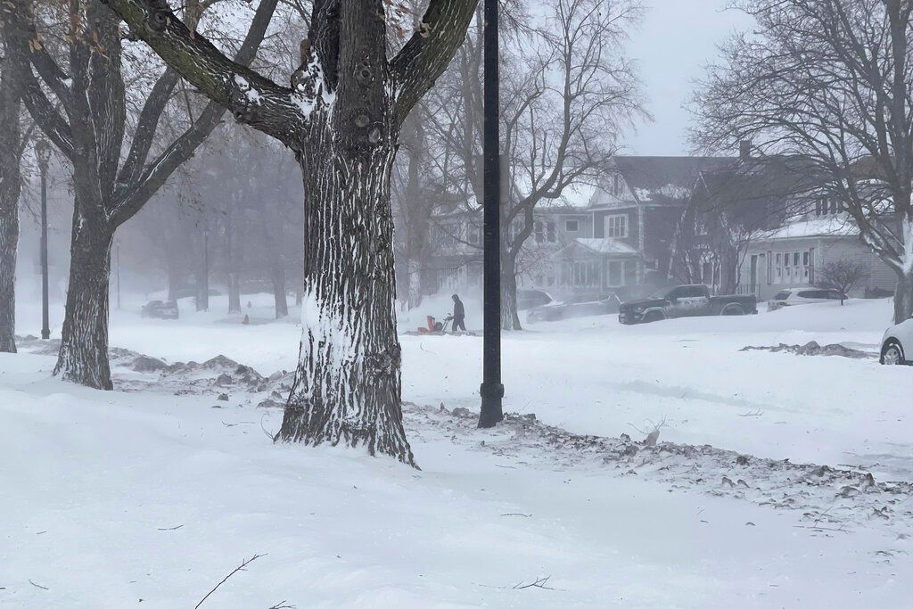 Unprecedented Winter Snow Storm Hits 200 Million Americans - i24NEWS