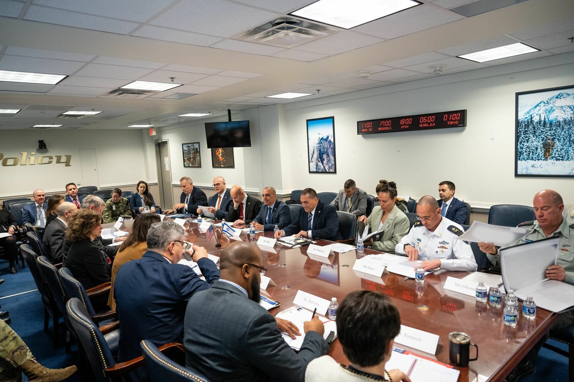 Israel's MoD Talks Future Armament, Joint Multi-year Strategy With ...