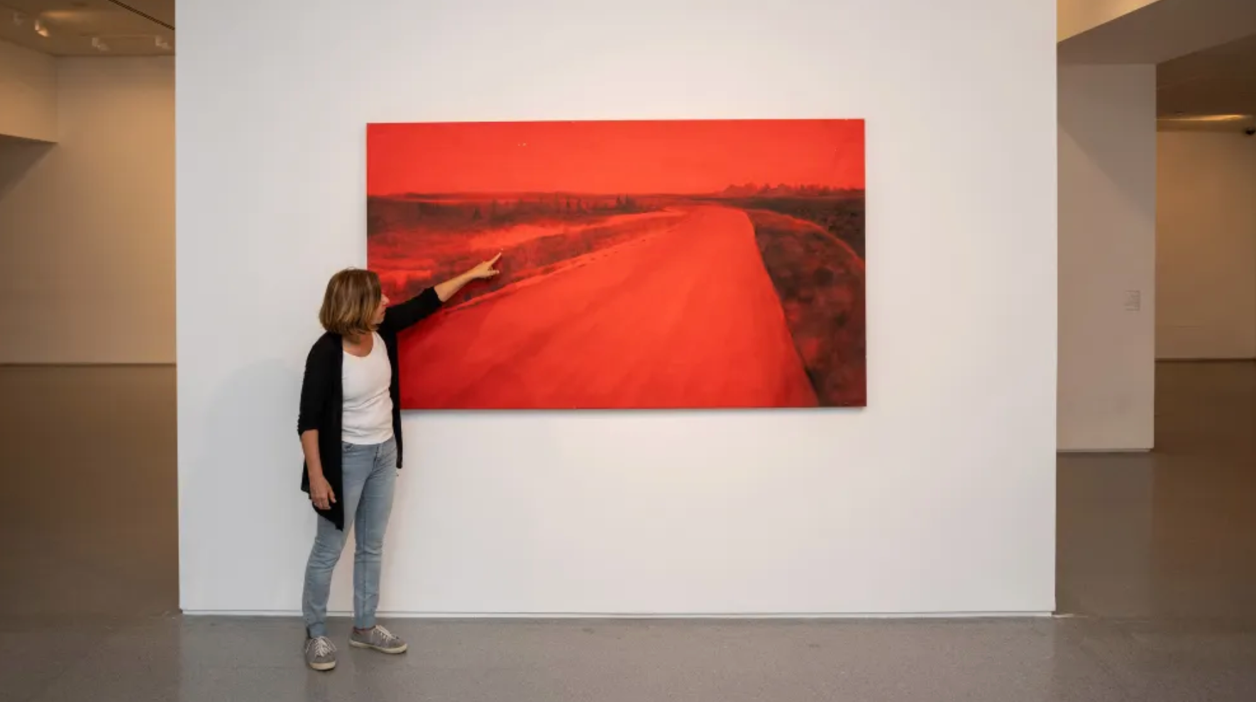 Painting Miraculously Saved From Kibbutz Be'eri Shown In Jerusalem ...