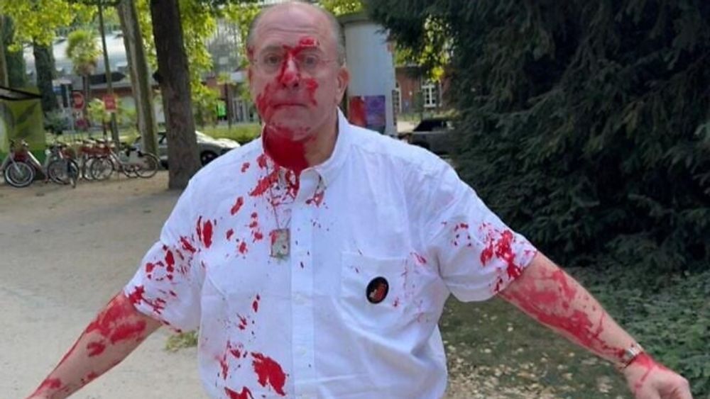 'Child Killers': Jewish Activists Doused With Red Paint In Germany ...
