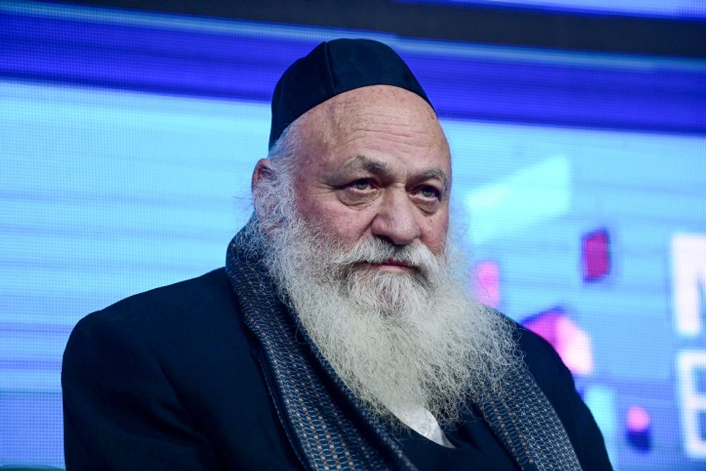 Israël : Yitzhak Goldknopf Réclame La Fin Des Travaux Ferroviaires ...