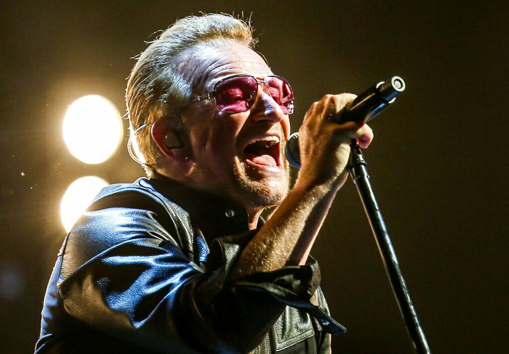 U2's Bono Performs 'Peace On Earth' Calling To Cease Fighting Globally ...