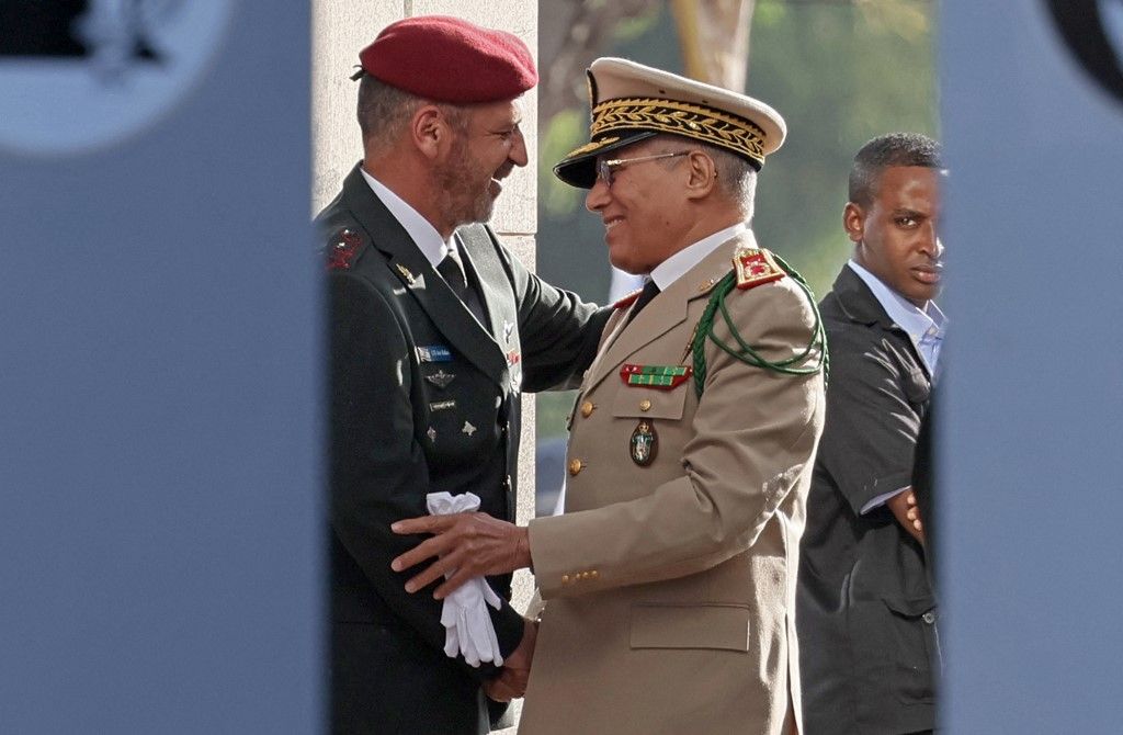 Visite En Isra l Du Chef D tat major De L arm e Marocaine I24NEWS