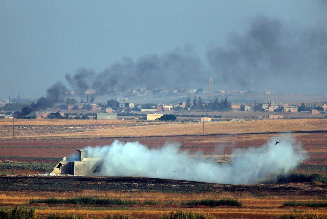 Turkey Begins Invasion Into Kurdish-ruled Areas Of Northeast Syria ...