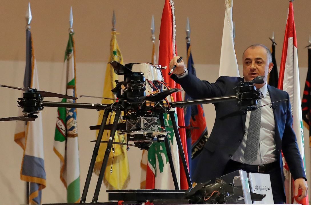 Lebanon Displays 'Israeli Drones' Used In Alleged Beirut Attack - i24NEWS